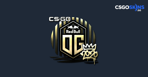 Sticker | OG (Gold) | 2020 RMR - CSGOSKINS.GG