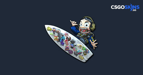 Sticker | Sticker Bomb Surf Ava (Foil) - CSGOSKINS.GG