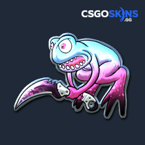 Sticker | Doppler Poison Frog (Foil) - CSGOSKINS.GG