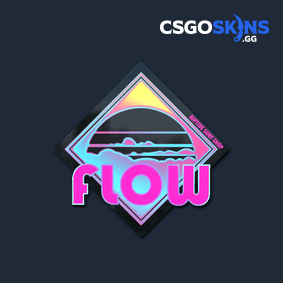 Sticker | Miami Flow (Holo) - CSGOSKINS.GG