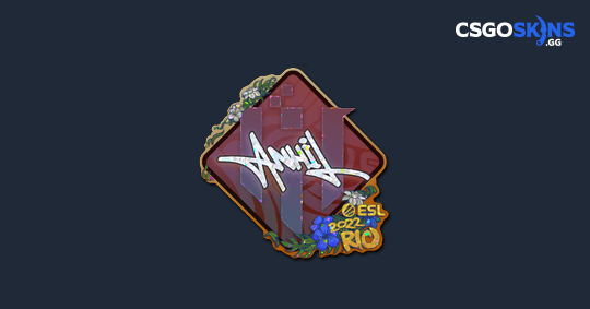 Sticker | ANNIHILATION (Glitter) | Rio 2022 - CSGOSKINS.GG
