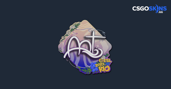 Sticker | arT | Rio 2022 - CSGOSKINS.GG