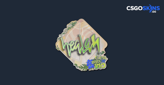 Sticker | neaLaN (Holo) | Rio 2022 - CSGOSKINS.GG