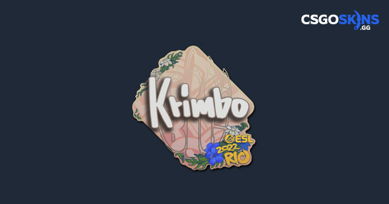 Sticker | Krimbo | Rio 2022 - CSGOSKINS.GG