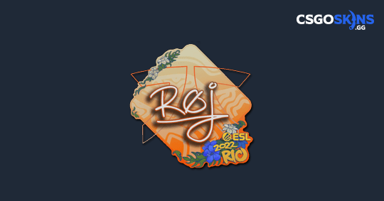 Sticker | roeJ | Rio 2022 - CSGOSKINS.GG