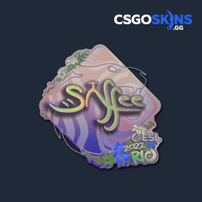Sticker | saffee (Holo) | Rio 2022 - CSGOSKINS.GG