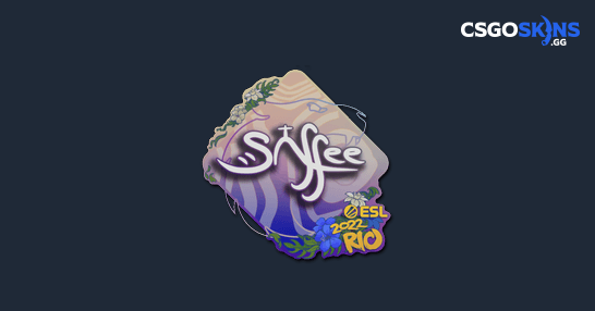Sticker | saffee | Rio 2022 - CSGOSKINS.GG