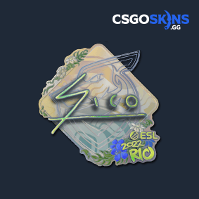 Sticker | Sico (Holo) | Rio 2022 - CSGOSKINS.GG