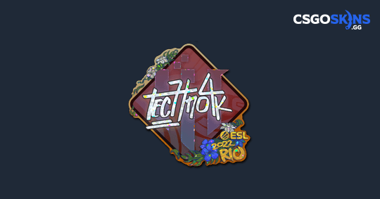Sticker | Techno4K (Glitter) | Rio 2022 - CSGOSKINS.GG