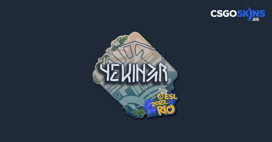 Sticker | YEKINDAR | Rio 2022 - CSGOSKINS.GG