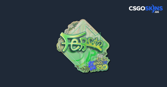 Sticker | fer (Holo) | Rio 2022 - CSGOSKINS.GG