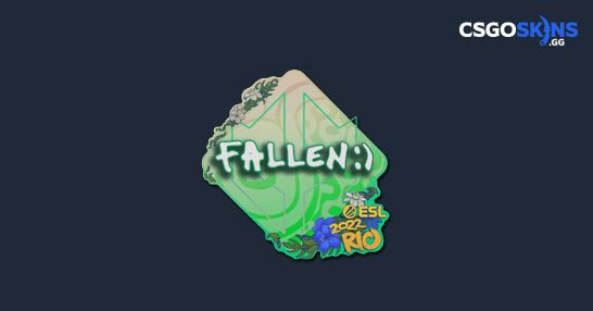 Sticker | FalleN | Rio 2022 - CSGOSKINS.GG