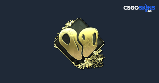 Sticker | 00 Nation (Gold) | Rio 2022 - CSGOSKINS.GG
