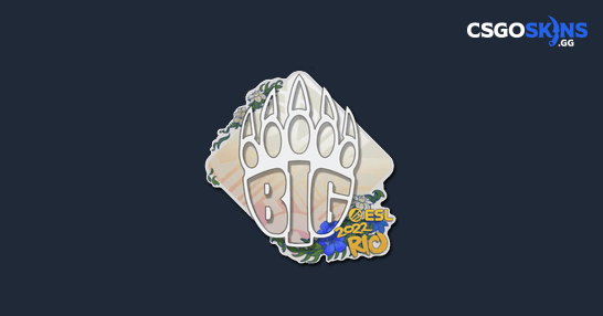 Sticker | BIG | Rio 2022 - CSGOSKINS.GG