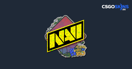 Sticker | Natus Vincere (Glitter) | Rio 2022 - CSGOSKINS.GG