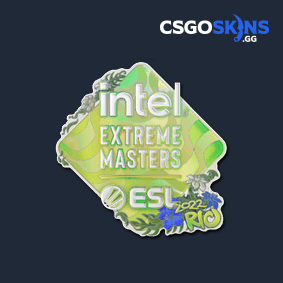 Sticker | IEM (Holo) | Rio 2022 - CSGOSKINS.GG