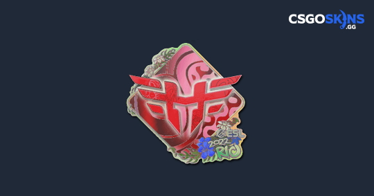 Sticker | Heroic (Holo) | Rio 2022 - CSGOSKINS.GG