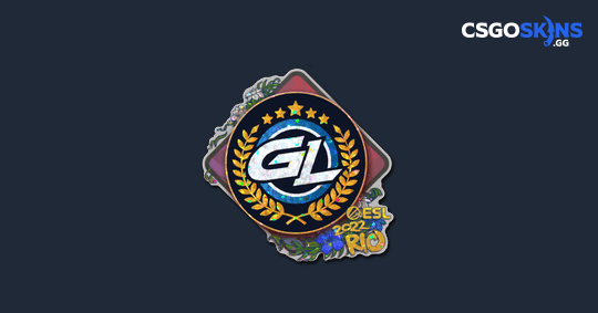 Sticker | GamerLegion (Glitter) | Rio 2022 - CSGOSKINS.GG
