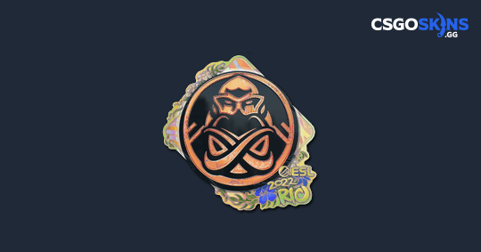 Sticker | ENCE (Holo) | Rio 2022 - CSGOSKINS.GG