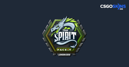 Sticker | Team Spirit | London 2018 - CSGOSKINS.GG