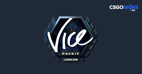 Sticker | vice (Foil) | London 2018 - CSGOSKINS.GG