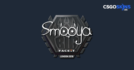 Sticker | smooya | London 2018 - CSGOSKINS.GG