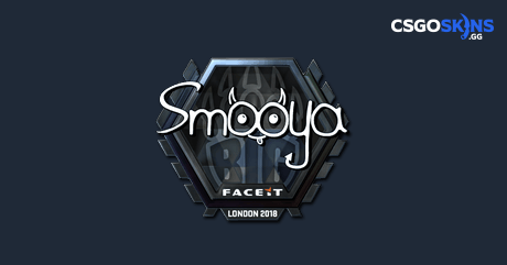 Sticker | smooya (Foil) | London 2018 - CSGOSKINS.GG