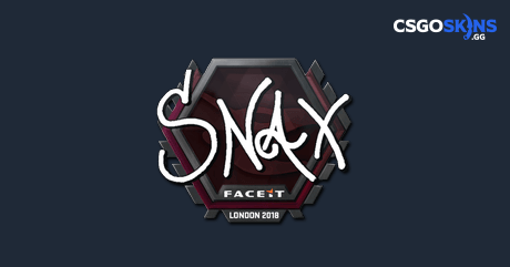 Sticker | Snax | London 2018 - CSGOSKINS.GG