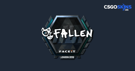 Sticker | FalleN (Foil) | London 2018 - CSGOSKINS.GG