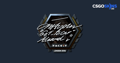Sticker | GeT_RiGhT (Foil) | London 2018 - CSGOSKINS.GG