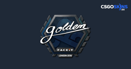 Sticker | Golden | London 2018 - CSGOSKINS.GG