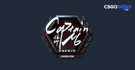 Sticker | captainMo (Foil) | London 2018 - CSGOSKINS.GG