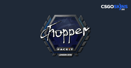 Sticker | chopper | London 2018 - CSGOSKINS.GG