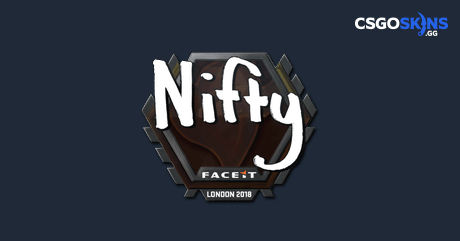 Sticker | Nifty | London 2018 - CSGOSKINS.GG
