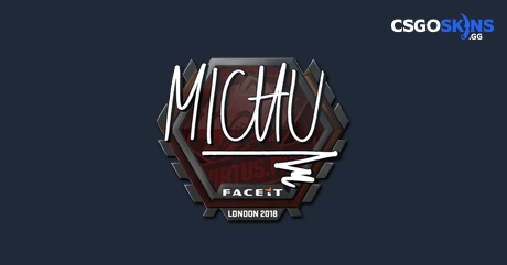 Sticker | MICHU | London 2018 - CSGOSKINS.GG