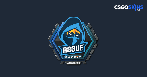 Sticker | Rogue | London 2018 - CSGOSKINS.GG