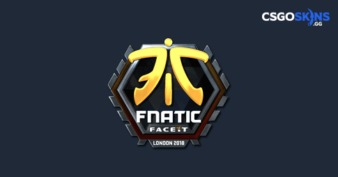 Sticker | Fnatic (Foil) | London 2018 - CSGOSKINS.GG