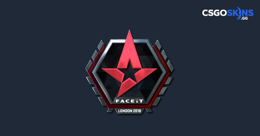 Sticker | Astralis (Foil) | London 2018 - CSGOSKINS.GG