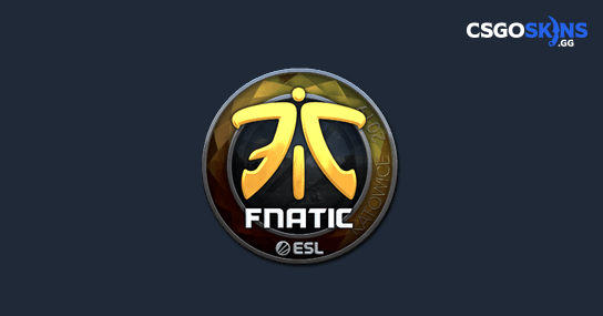 Sticker | Fnatic (Foil) | Katowice 2019 - CSGOSKINS.GG