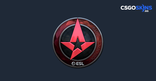 Sticker | Astralis (Foil) | Katowice 2019 - CSGOSKINS.GG