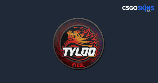 Sticker | Tyloo (Holo) | Katowice 2019 - CSGOSKINS.GG