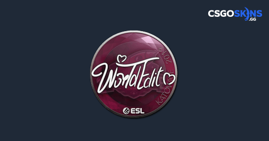 Sticker | WorldEdit | Katowice 2019 - CSGOSKINS.GG