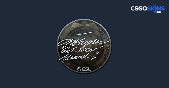 Sticker | GeT_RiGhT (Foil) | Katowice 2019 - CSGOSKINS.GG