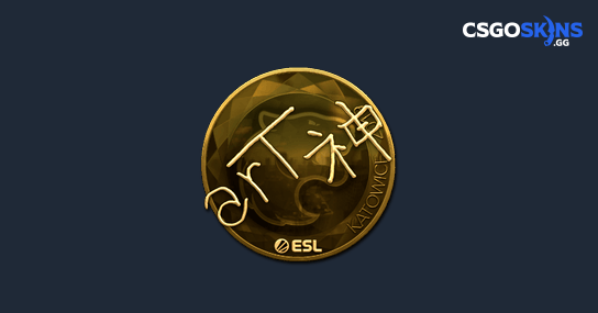 Sticker | arT (Gold) | Katowice 2019 - CSGOSKINS.GG