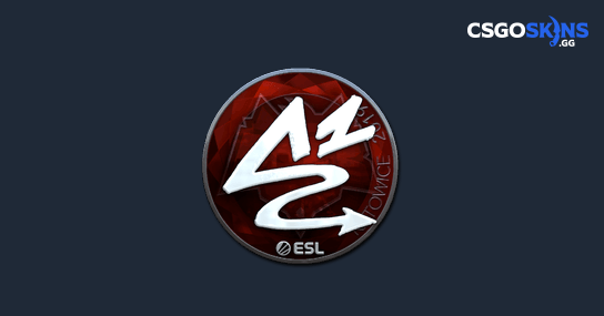 Sticker | ANGE1 (Foil) | Katowice 2019 - CSGOSKINS.GG
