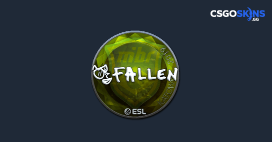 Sticker | FalleN (Foil) | Katowice 2019 - CSGOSKINS.GG