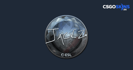 Sticker | JaCkz (Foil) | Katowice 2019 - CSGOSKINS.GG