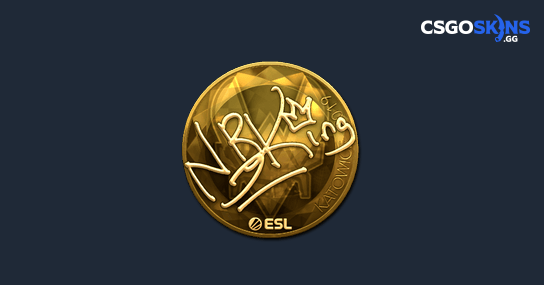 Sticker | NBK- (Gold) | Katowice 2019 - CSGOSKINS.GG