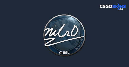 Sticker | nitr0 | Katowice 2019 - CSGOSKINS.GG