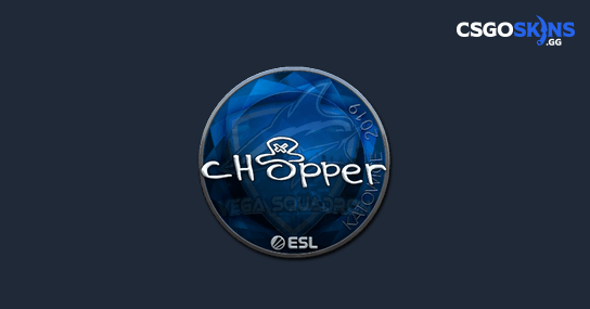 Sticker | chopper (Foil) | Katowice 2019 - CSGOSKINS.GG
